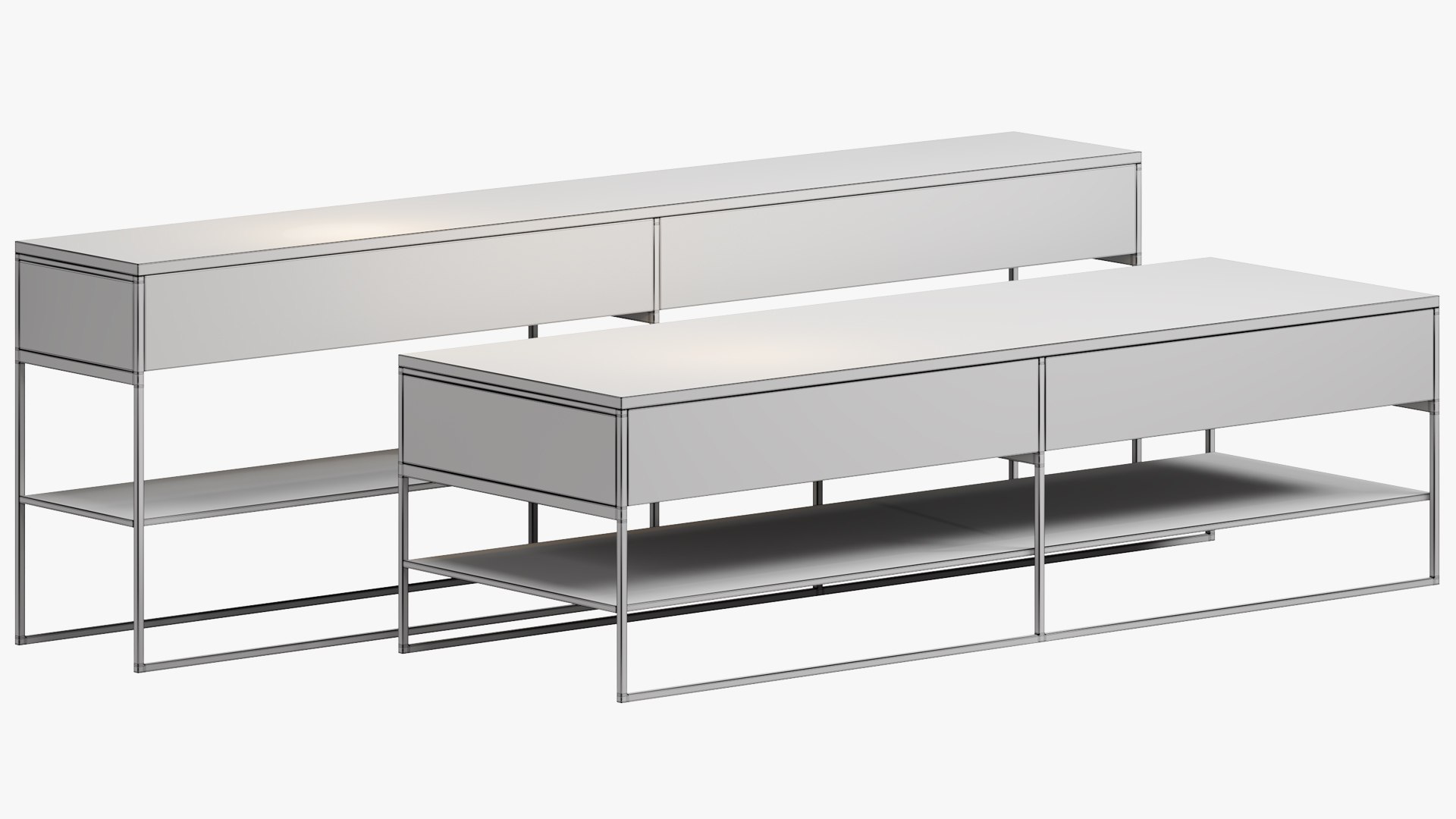 The Calder Bronze Console By MINOTTI 3D Model - TurboSquid 2008099