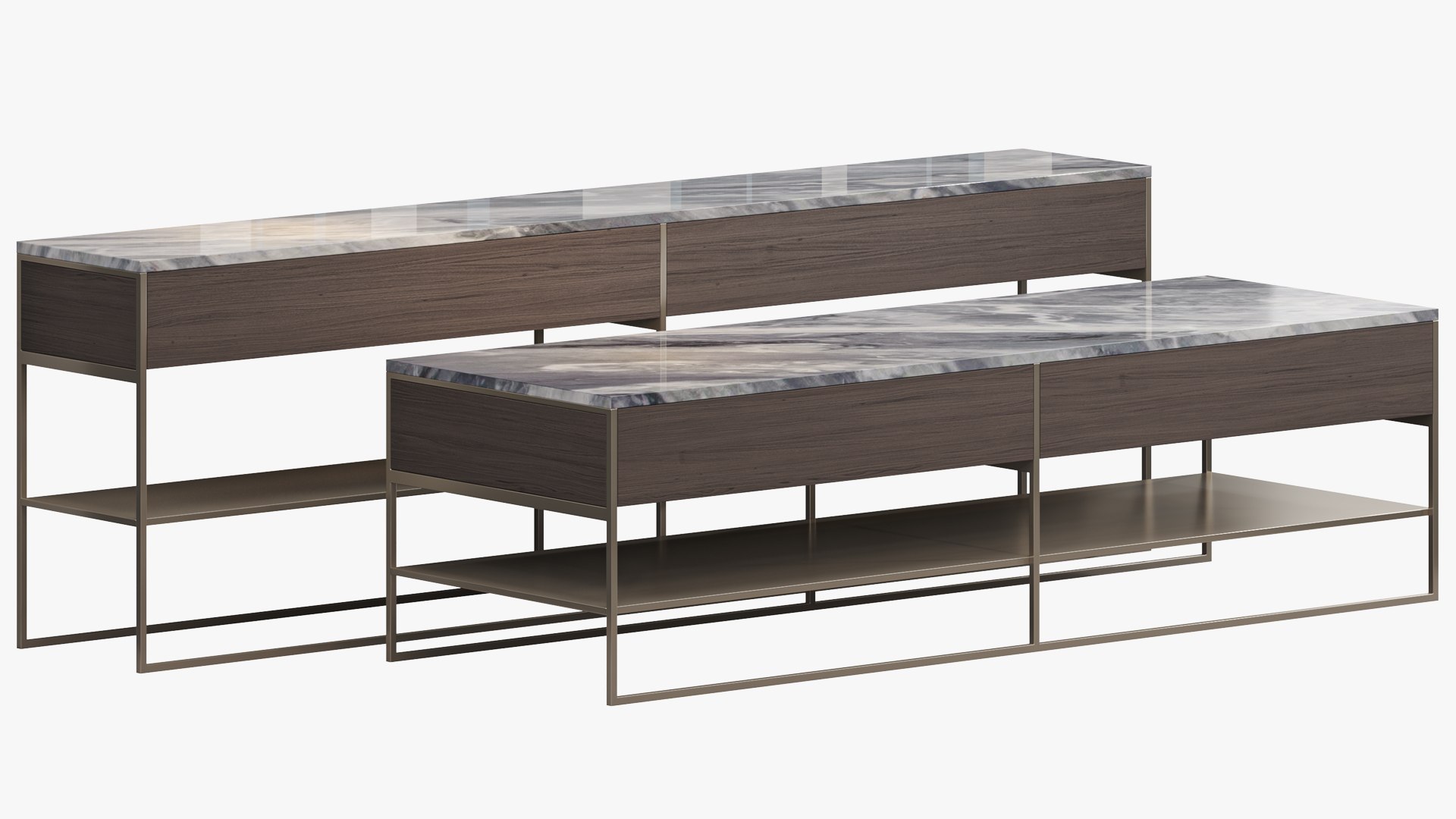 The Calder Bronze Console By MINOTTI 3D Model - TurboSquid 2008099