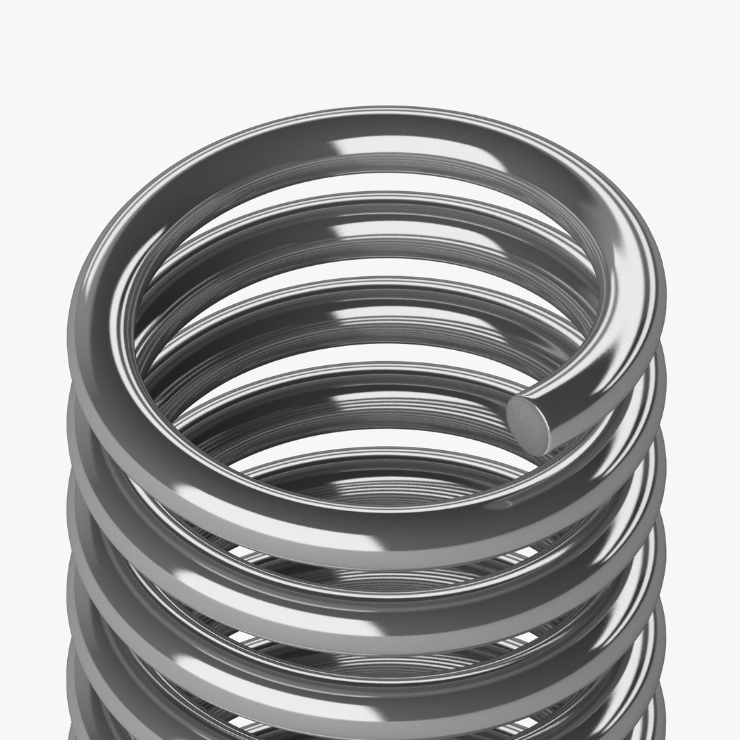 3D Metal Spring 01 - - TurboSquid 1421676