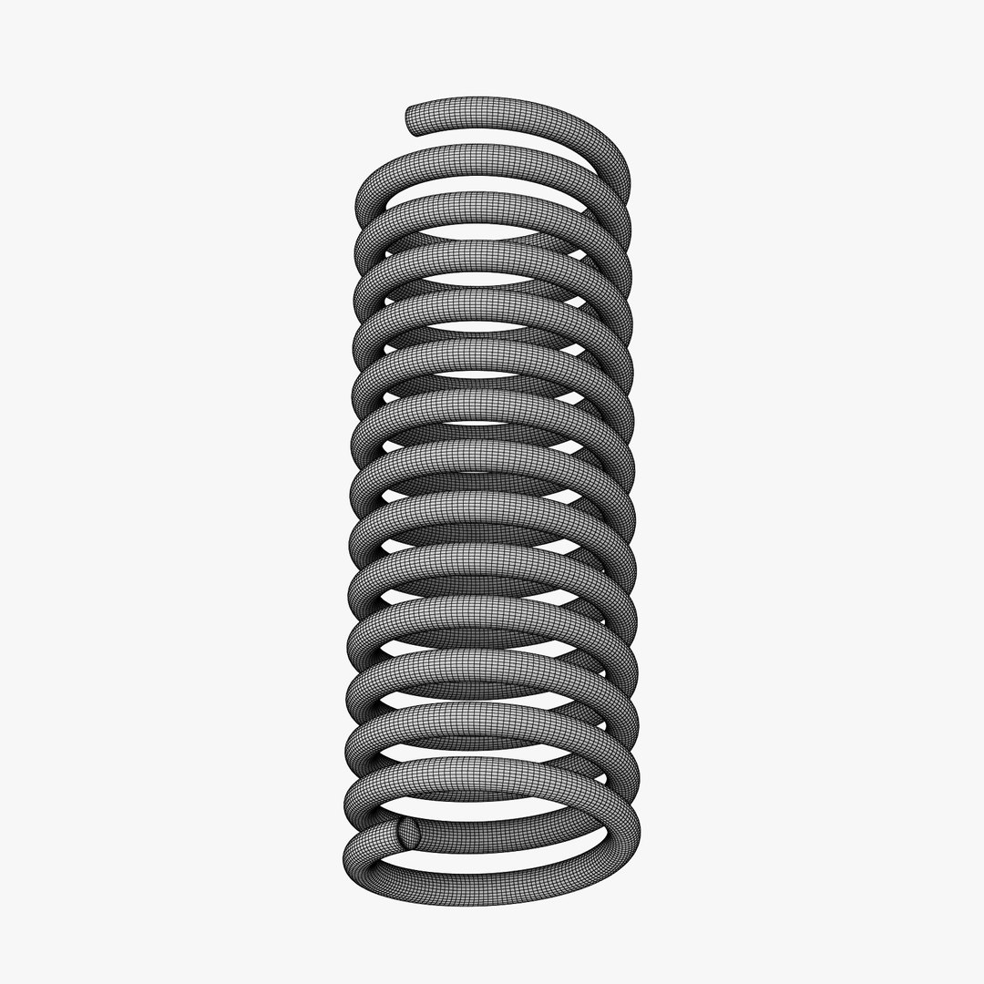 3D Metal Spring 01 - - TurboSquid 1421676