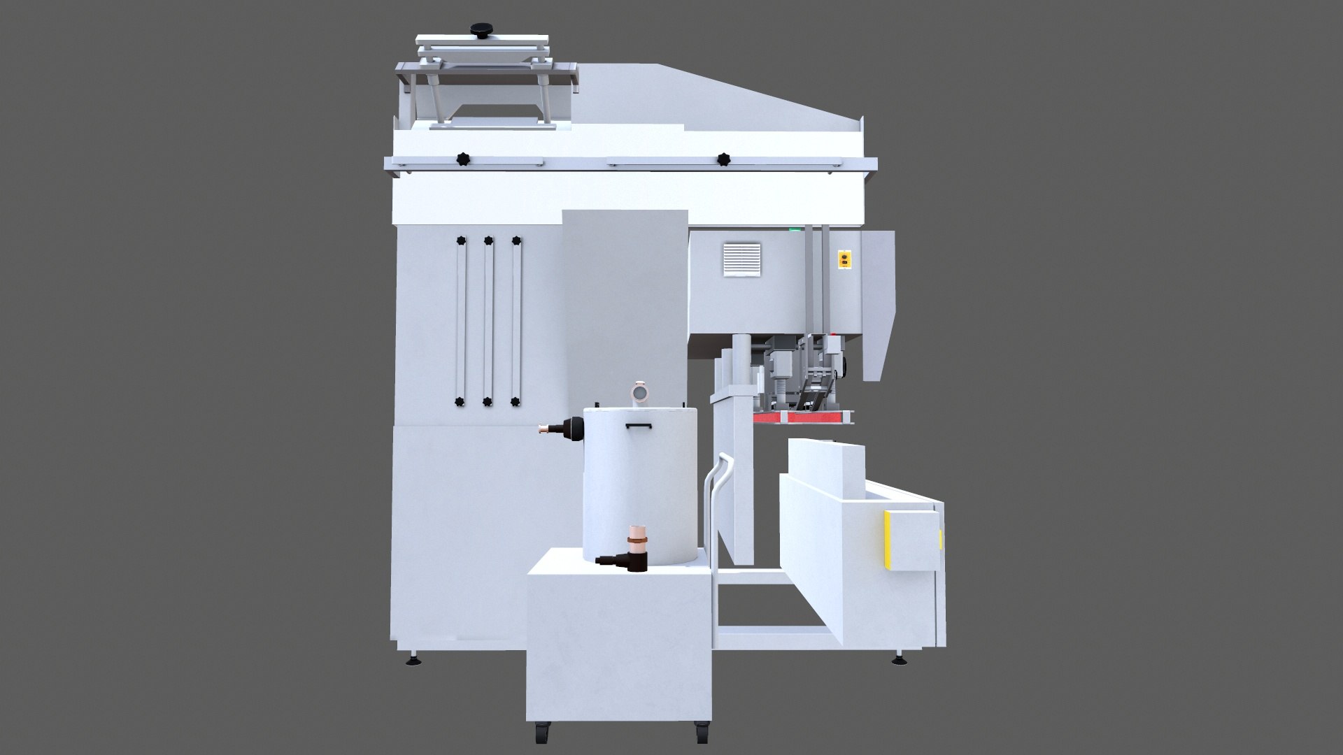 Capping Machine 3D Model - TurboSquid 2330799