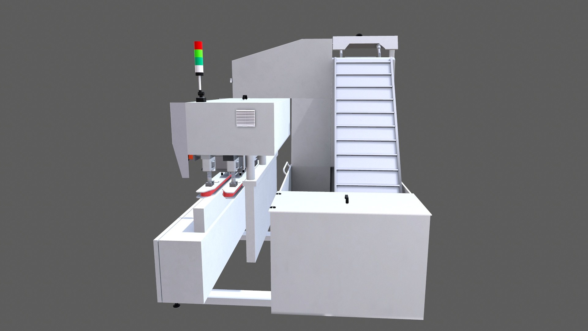 Capping Machine 3D Model - TurboSquid 2330799