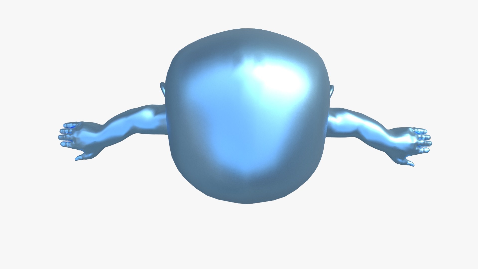 3D Blue Child Model - TurboSquid 1668278