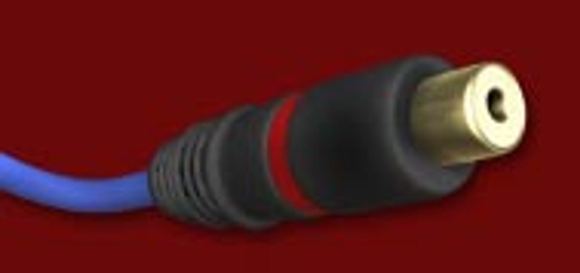 Rca Female Cable 3d Model