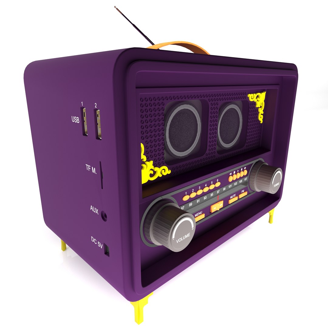 Radio Model - TurboSquid 1905550