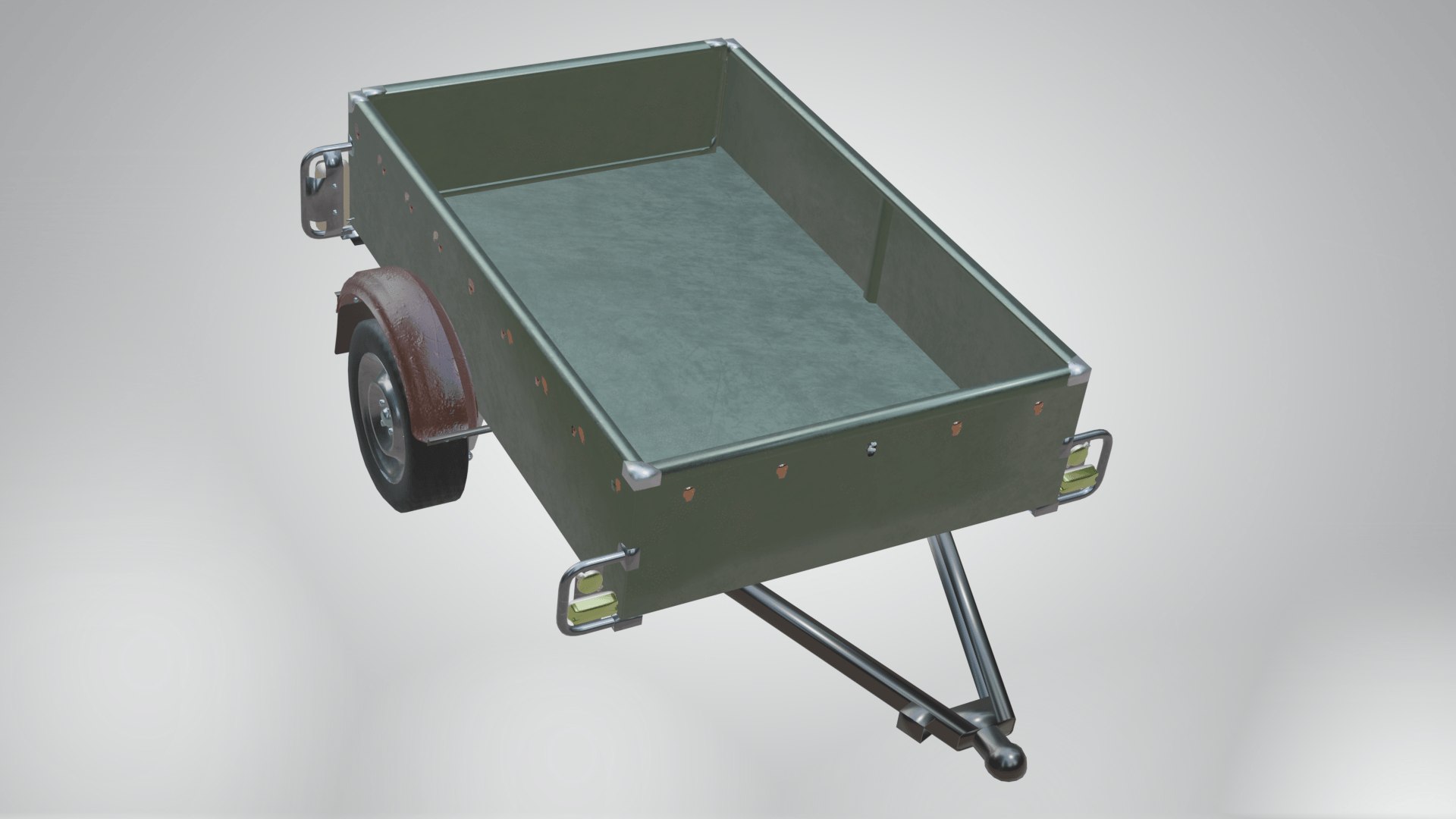 Trailer 3D model - TurboSquid 1997063