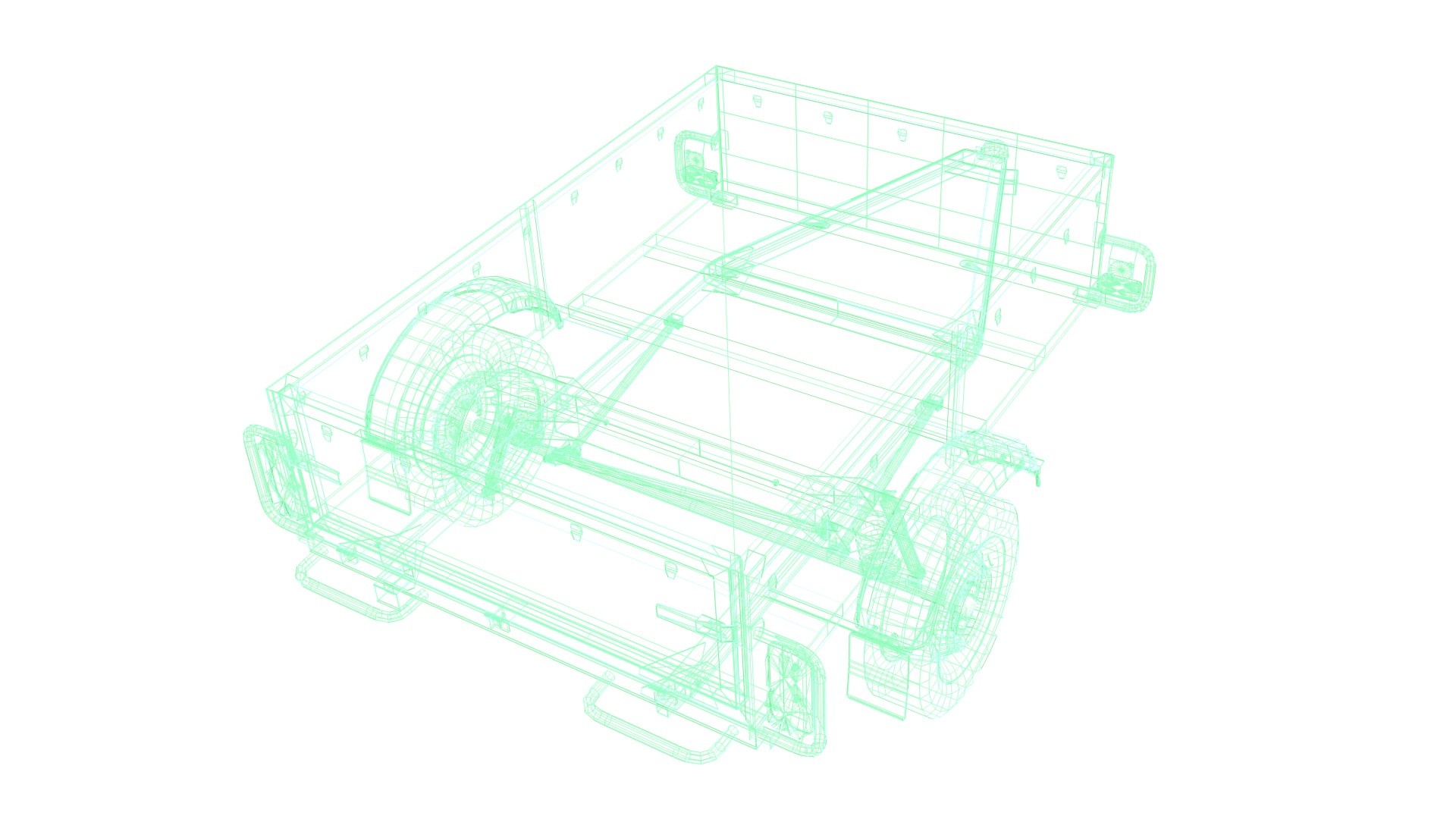 Trailer 3D model - TurboSquid 1997063