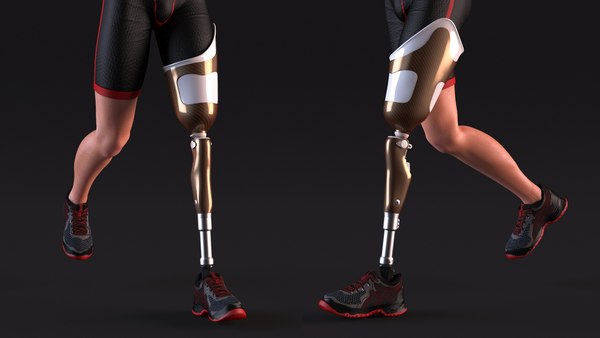 modelo 3d Hombre con prótesis de pierna amañada - TurboSquid 2132266