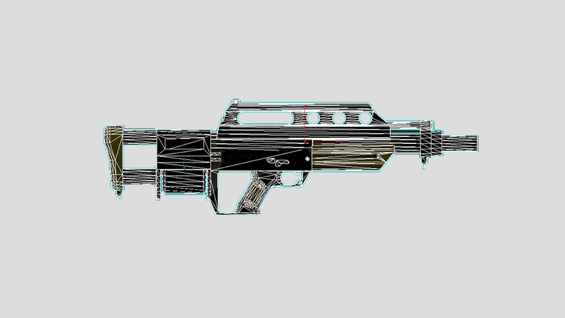 Slugger Gun II 3D Low Poly-Game Ready Gun Model- 012 3D - TurboSquid ...