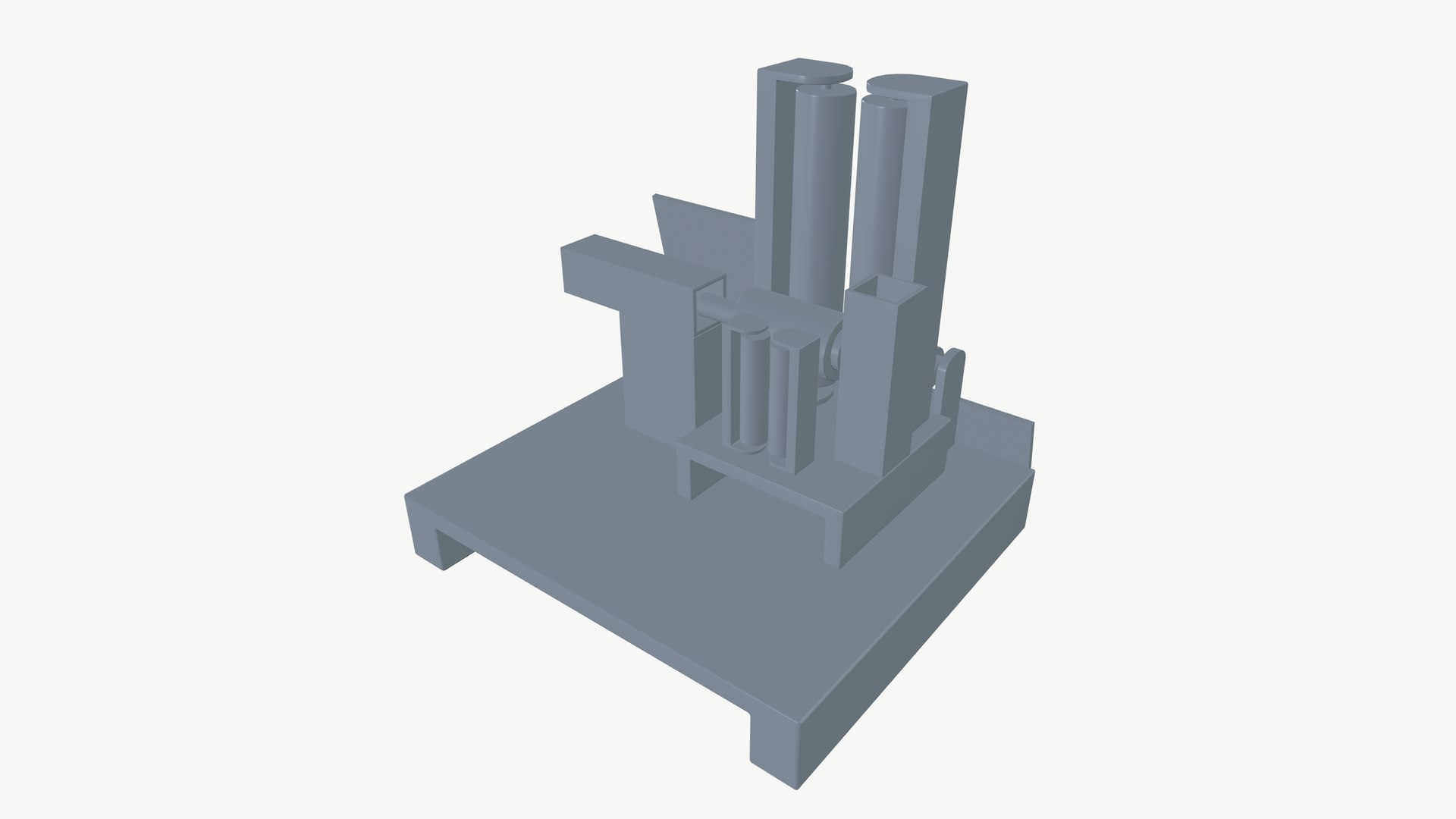 Aluminium Wire Rolling Mill 3D Model - TurboSquid 2269854