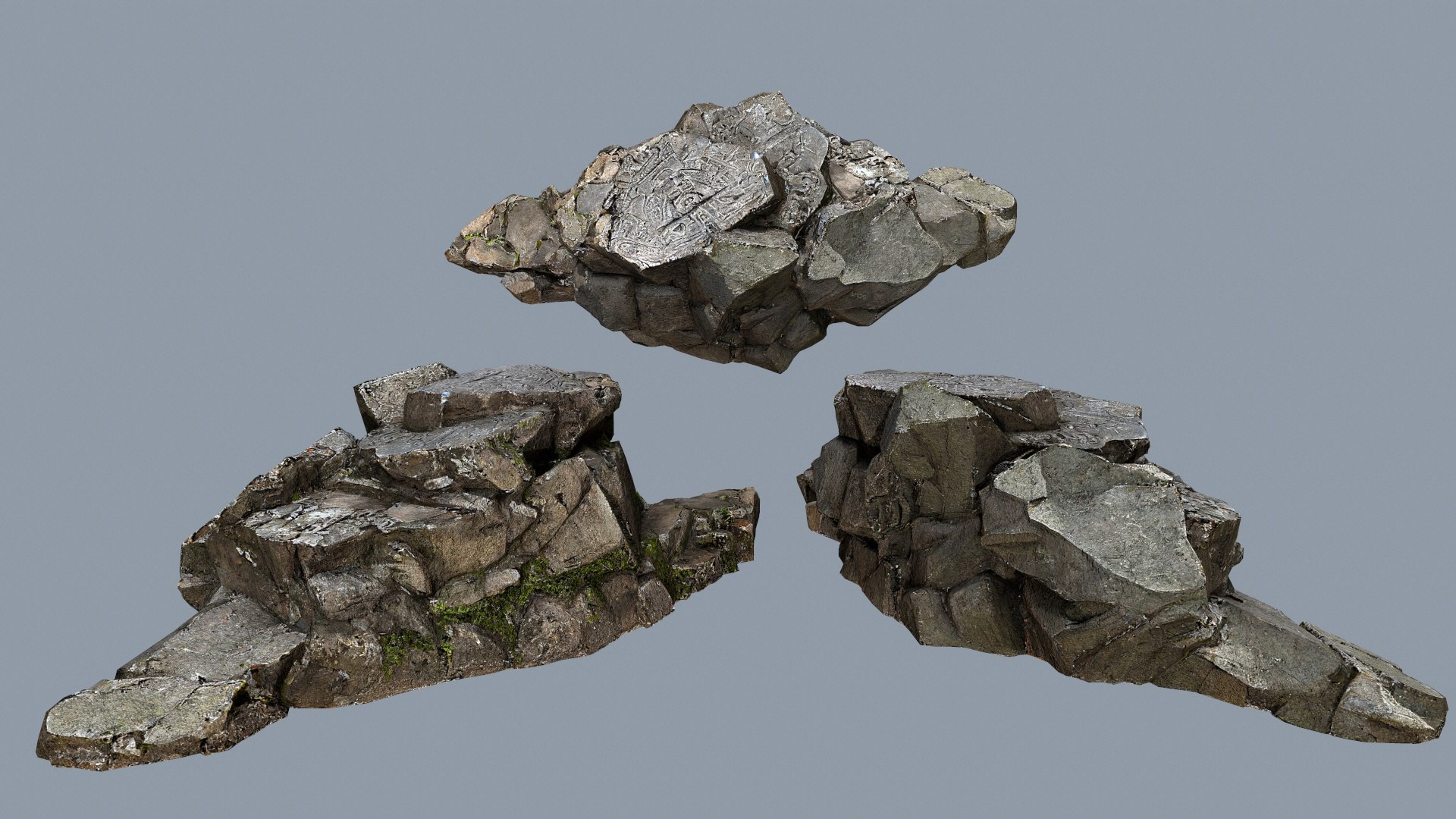 Maya Rocks 3D Model - TurboSquid 2256544