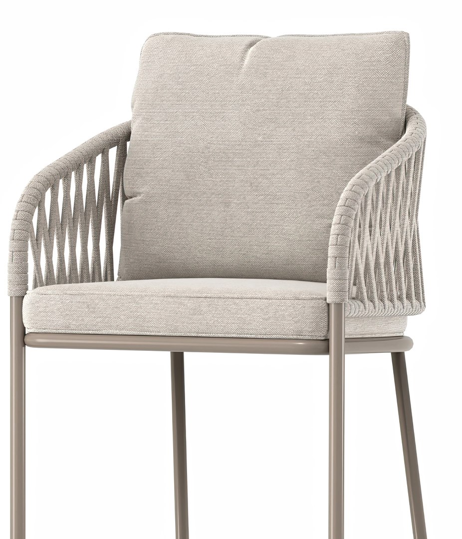 3D Model Sette Garden Niko Bar Chair - TurboSquid 2048651