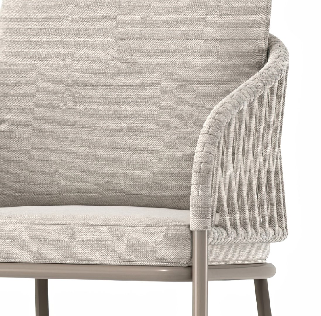 3D Model Sette Garden Niko Bar Chair - TurboSquid 2048651