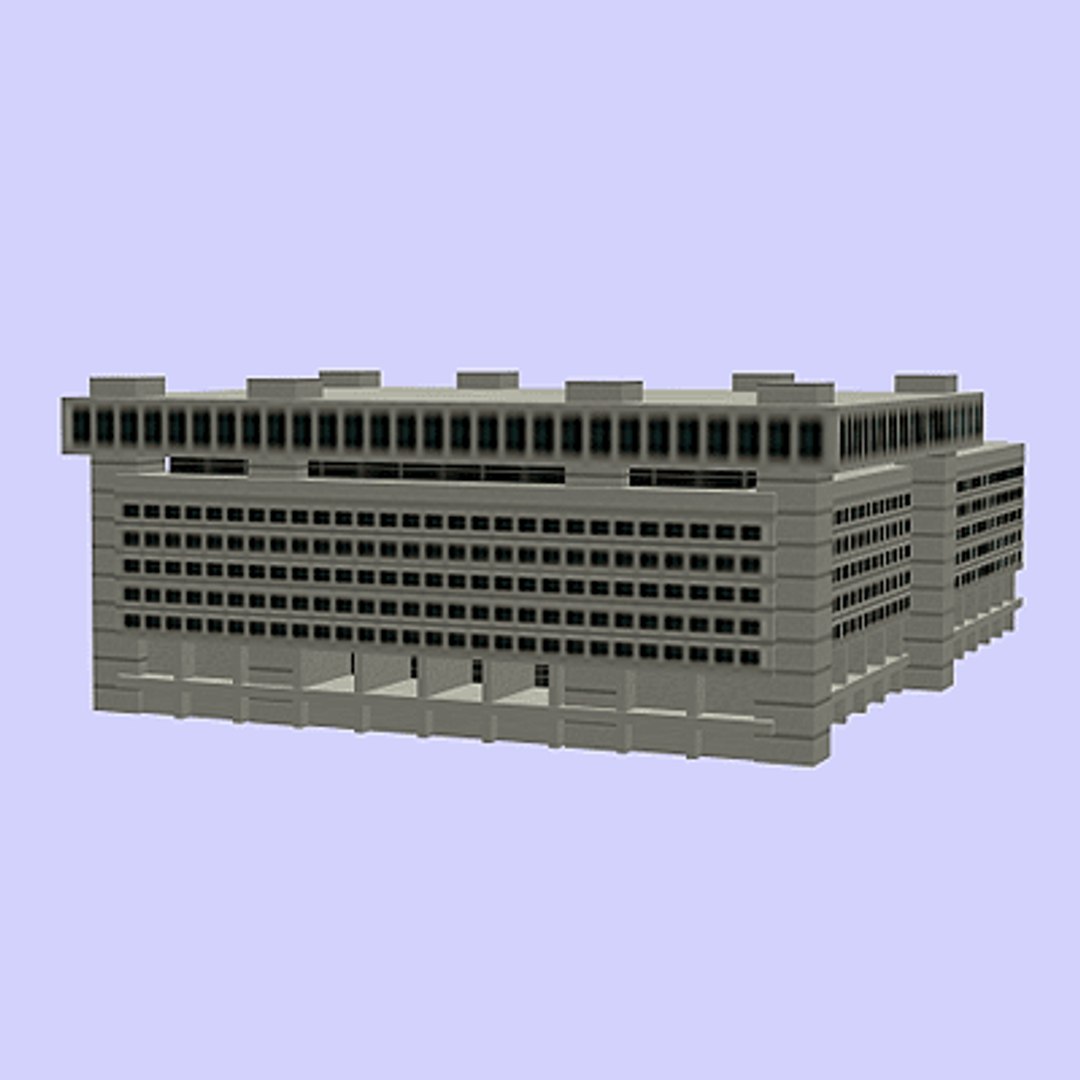 Building Fbi 3d Max