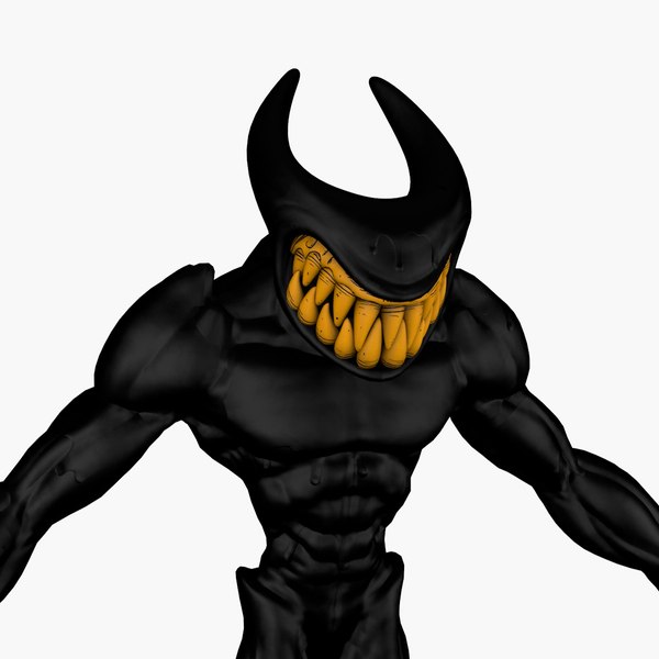 3D Beast bendy model - TurboSquid 2010012