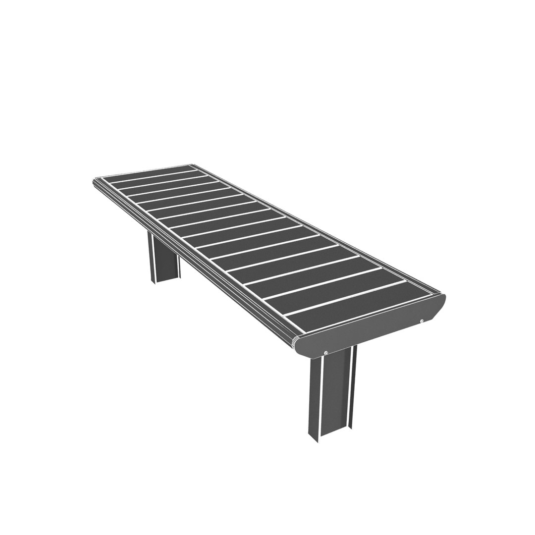3d Bench Modern Model