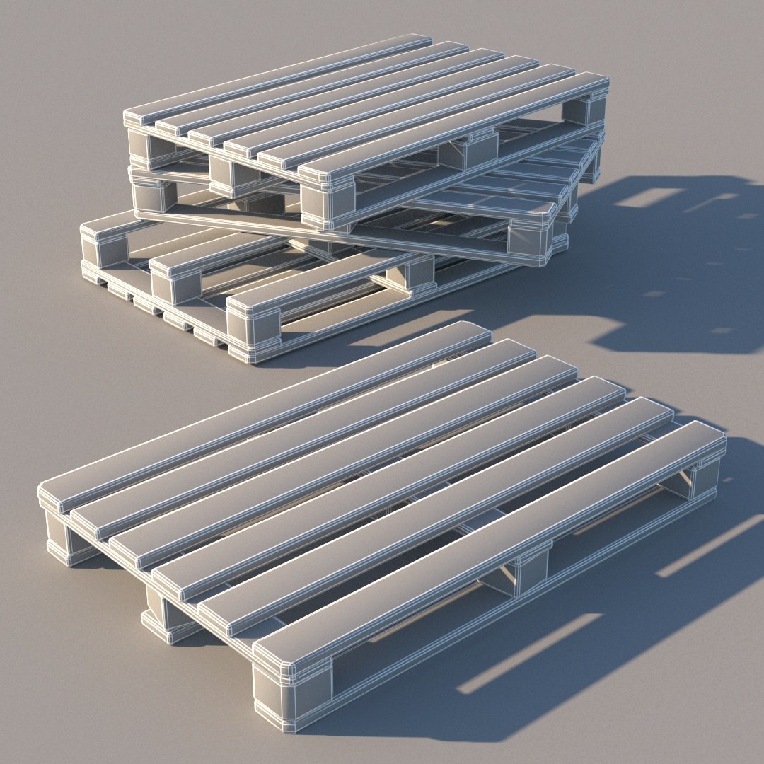3D Industrial Tool Pallet - TurboSquid 1602270