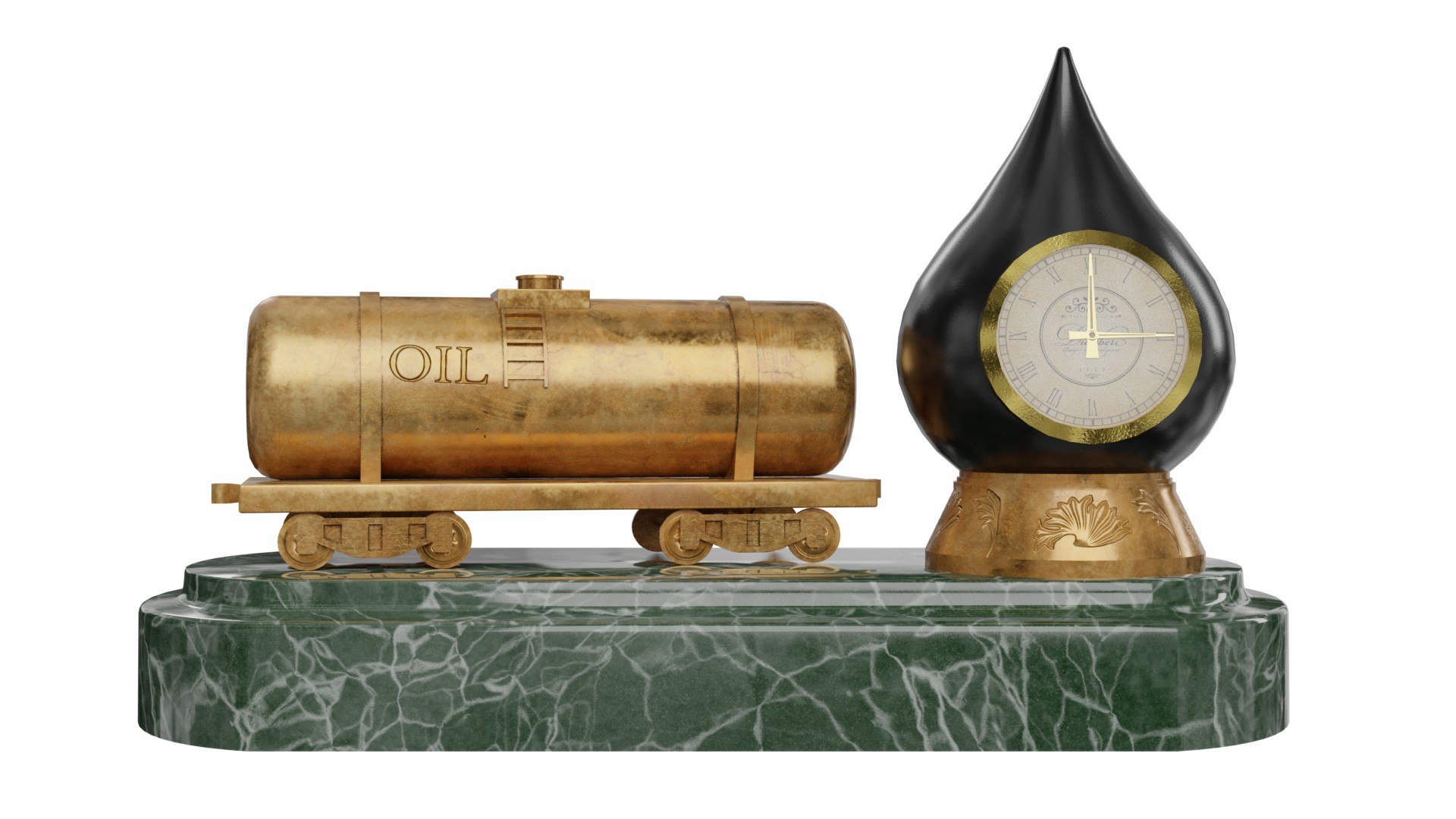 3D Oil Tank Miniature - TurboSquid 1969403