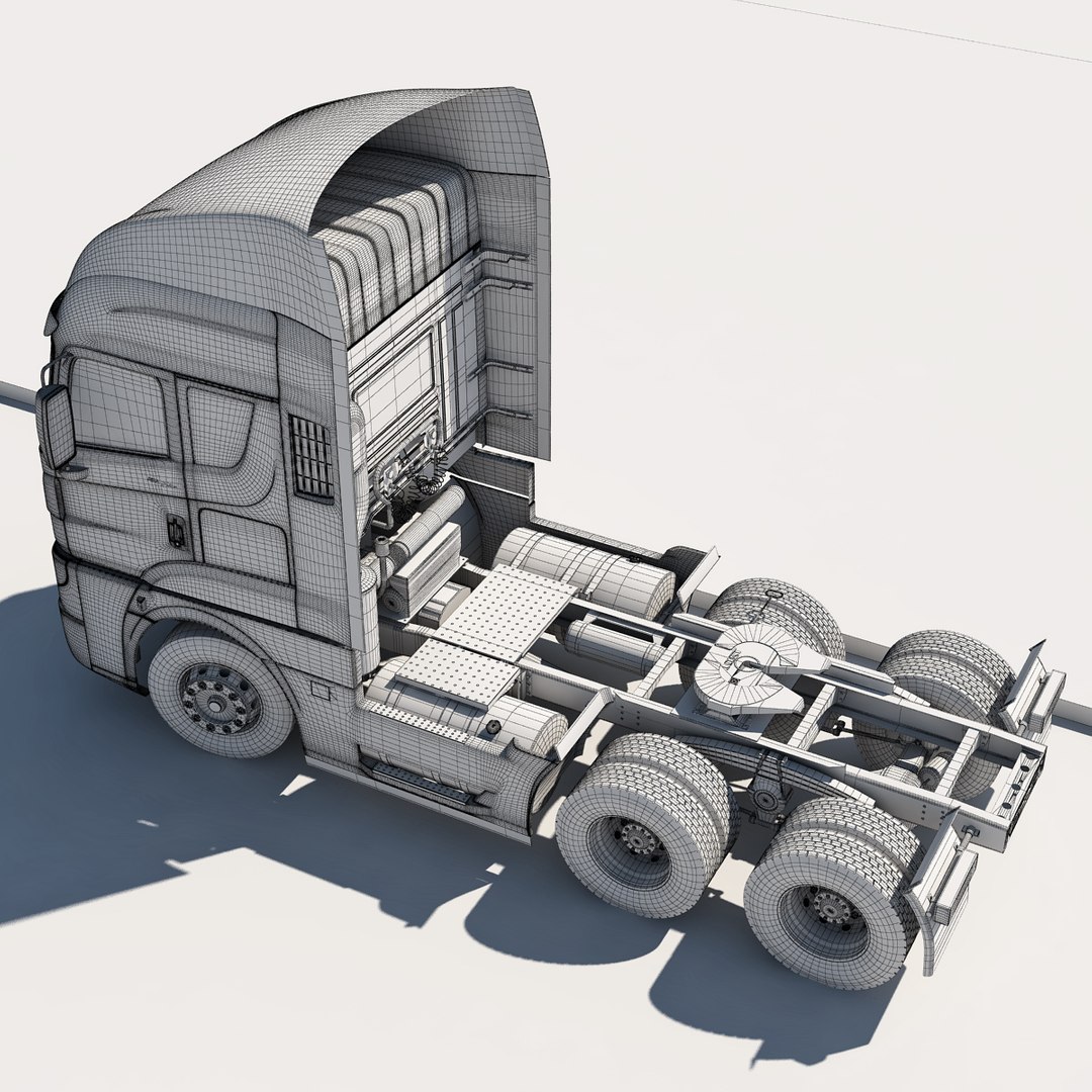 international aerostar container 3d model