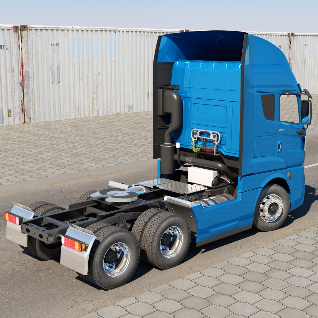 International Aerostar Container 3d Model