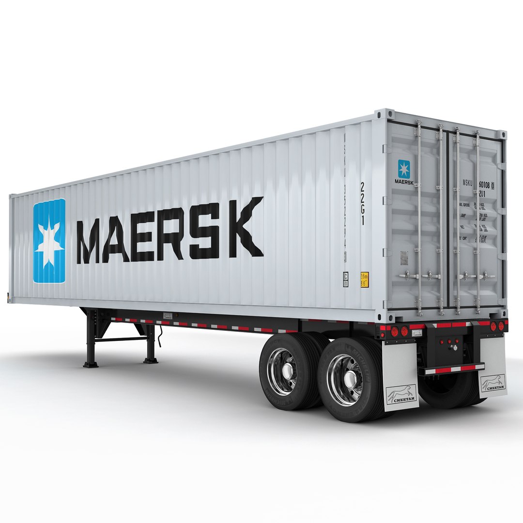 International Aerostar Container 3d Model