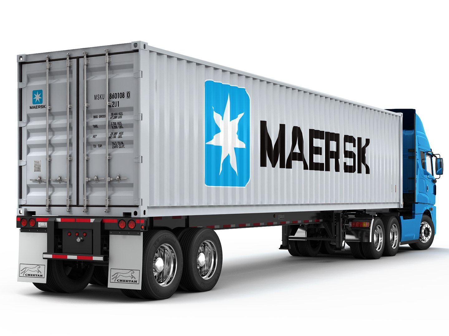 International Aerostar Container 3d Model