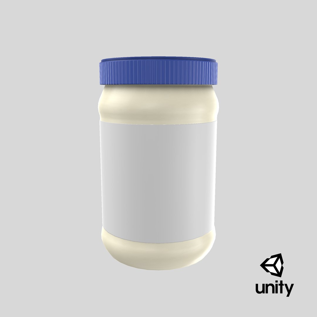 3D Mayo Sauce Blank And Generic Label - TurboSquid 2071641