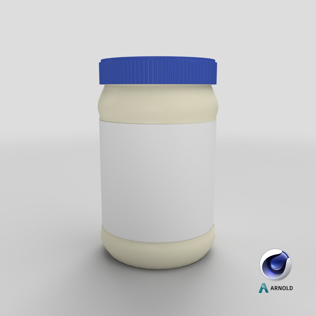 3D Mayo Sauce Blank And Generic Label - TurboSquid 2071641