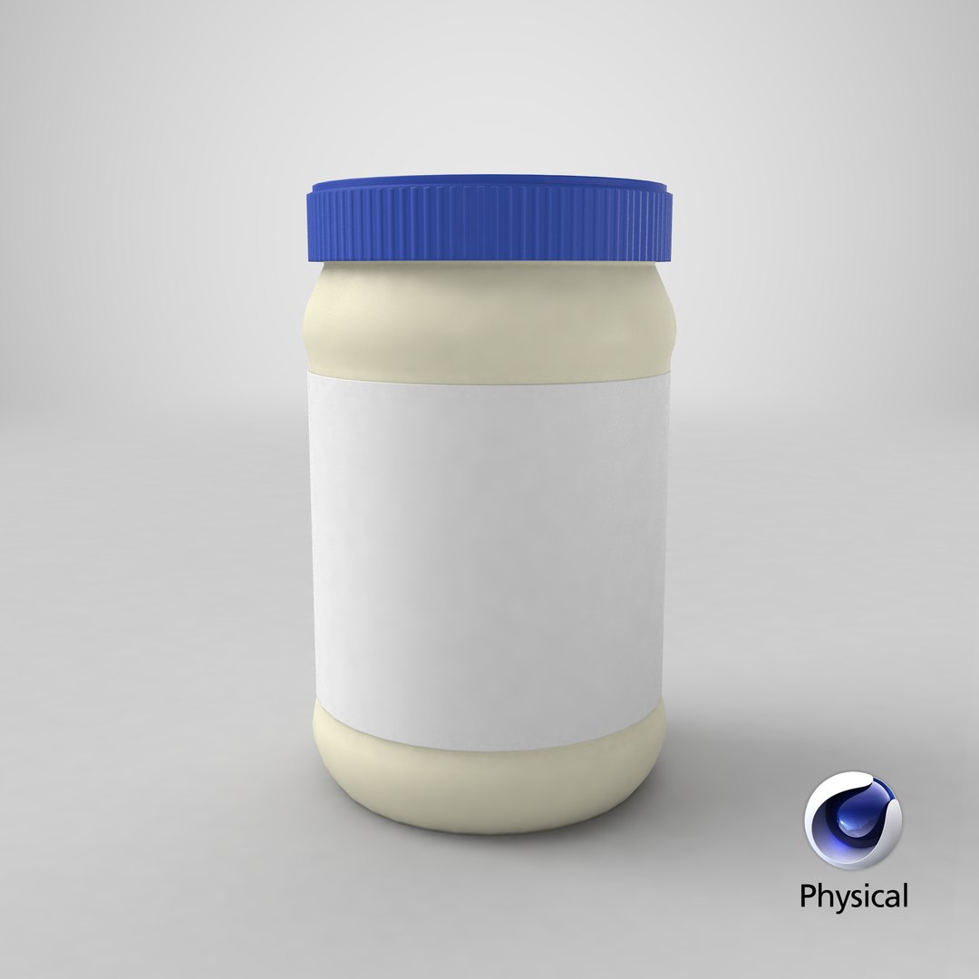 3D Mayo Sauce Blank And Generic Label - TurboSquid 2071641