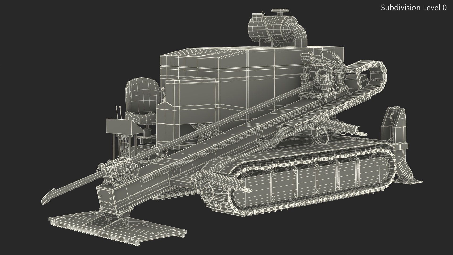 Horizontal Boring Rig 3D Model - TurboSquid 2302596