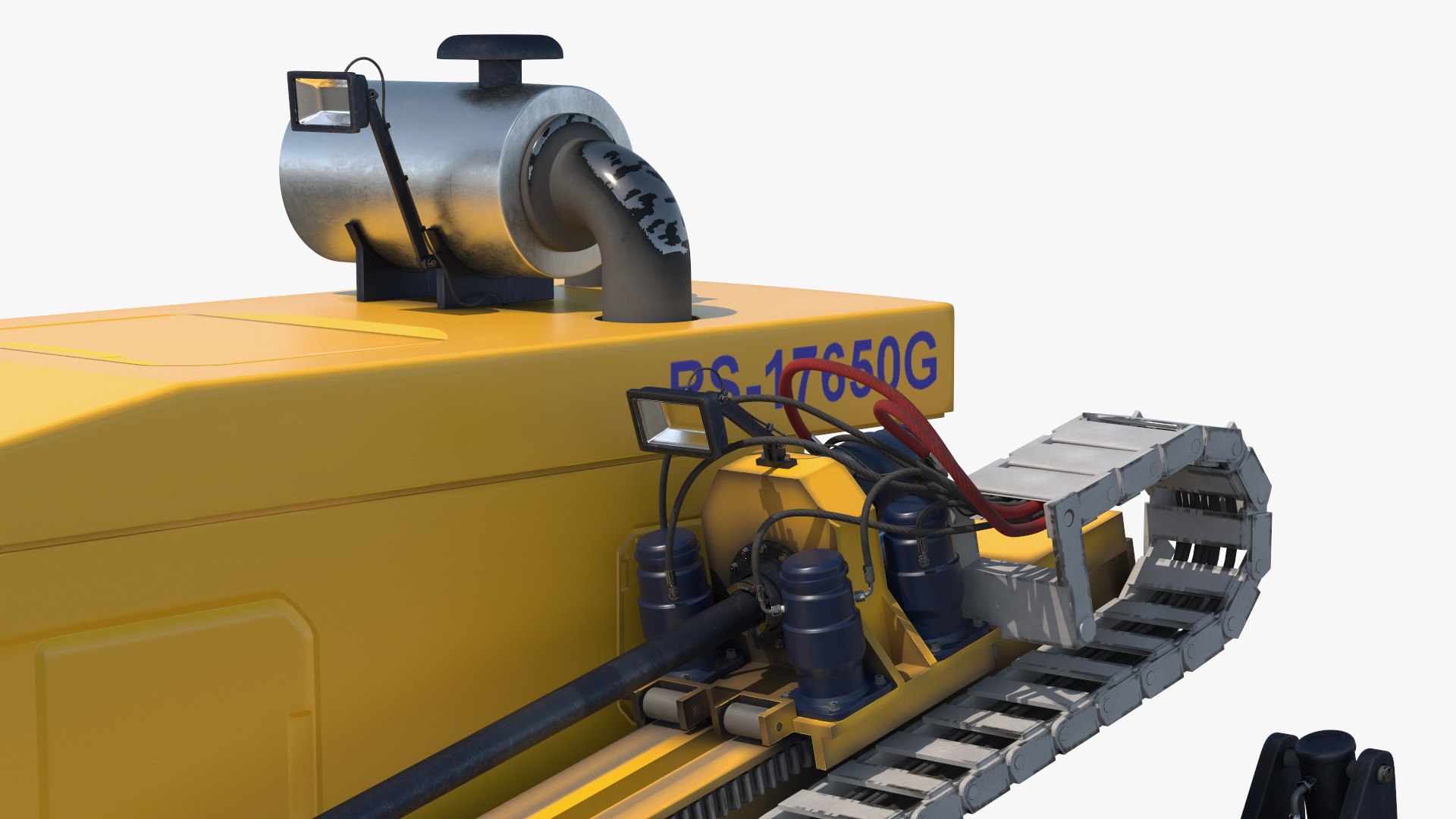 Horizontal Boring Rig 3D Model - TurboSquid 2302596