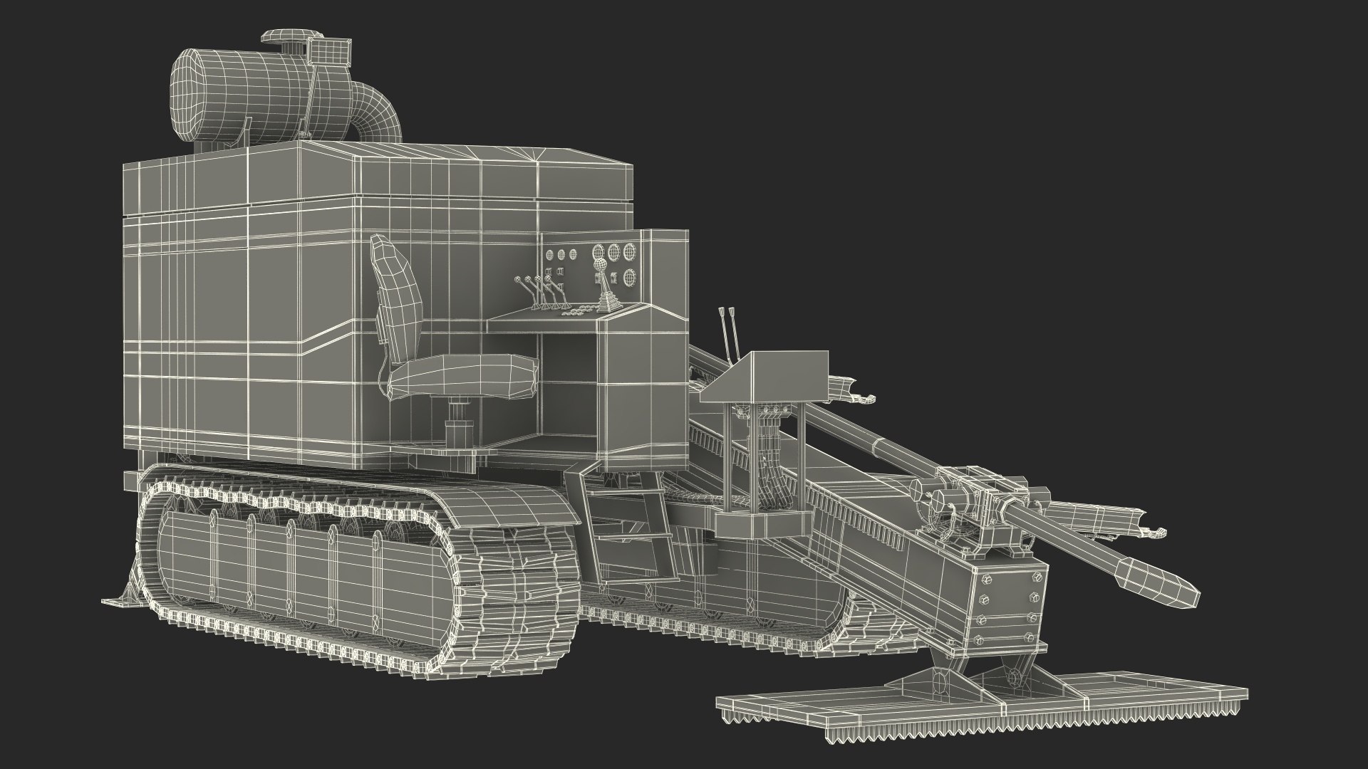 Horizontal Boring Rig 3D Model - TurboSquid 2302596