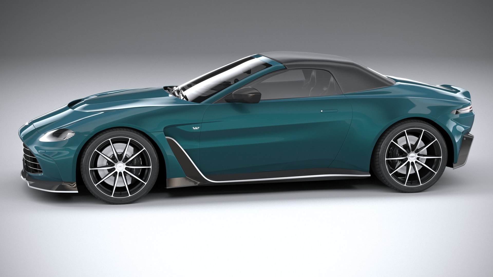 Aston Martin V12 Vantage Roadster 2023 3D model - TurboSquid 1952246