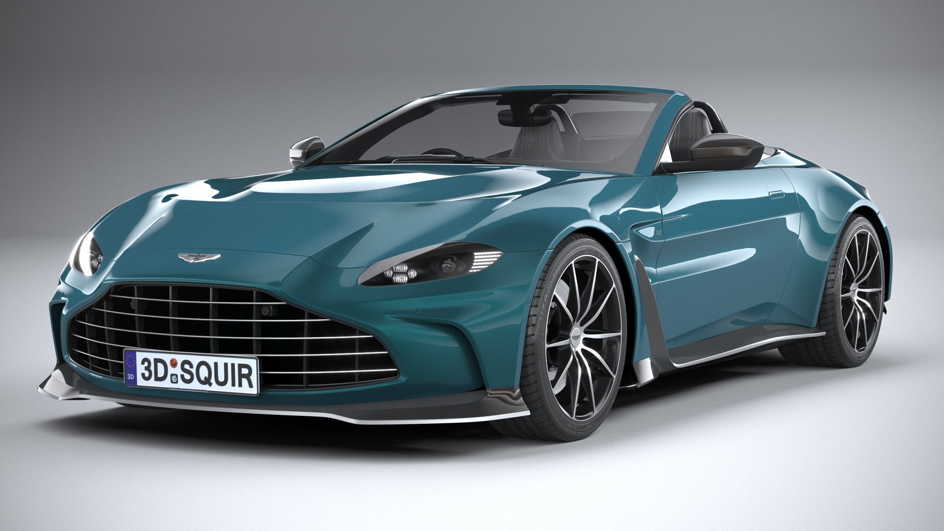 Aston Martin V12 Vantage Roadster 2023 3D model - TurboSquid 1952246