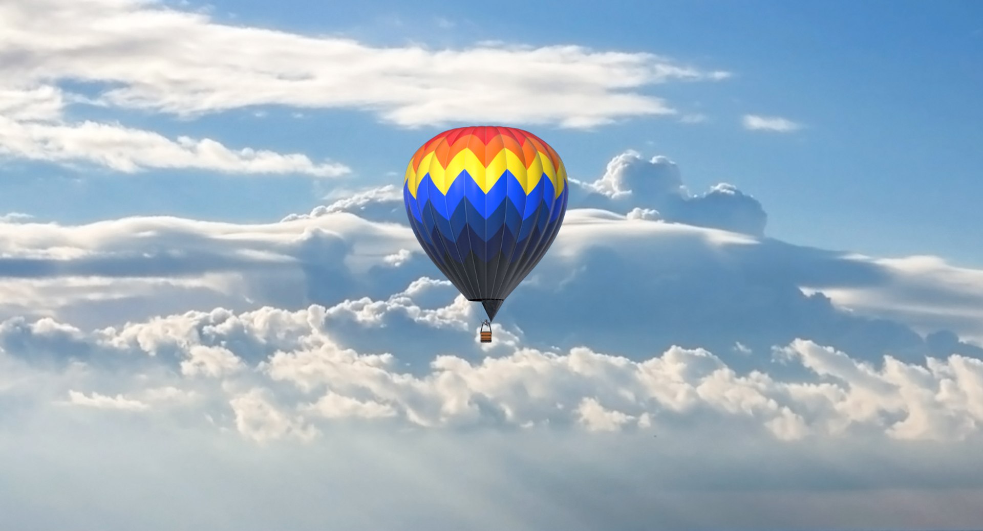 Hot Air Balloon Model - TurboSquid 1237435