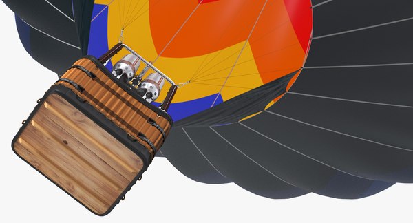 Hot air balloon model - TurboSquid 1237435