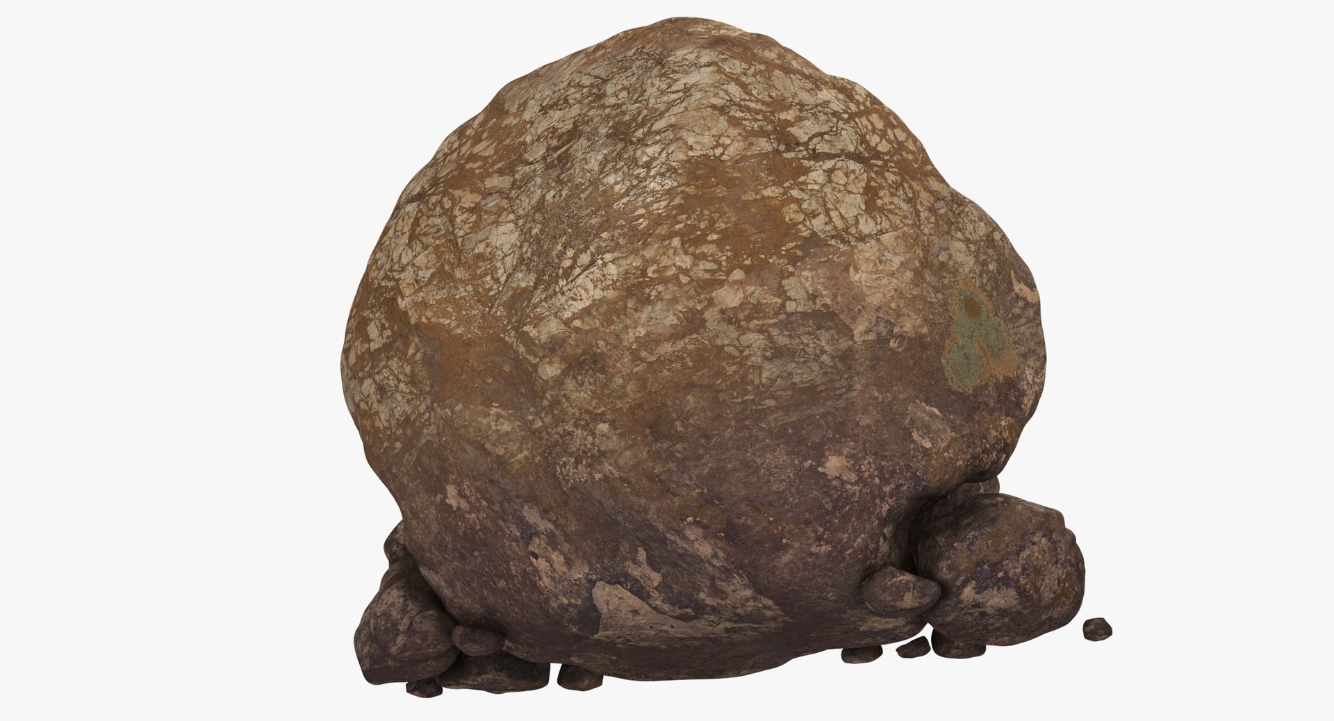 3D Boulder 01 - TurboSquid 1942100