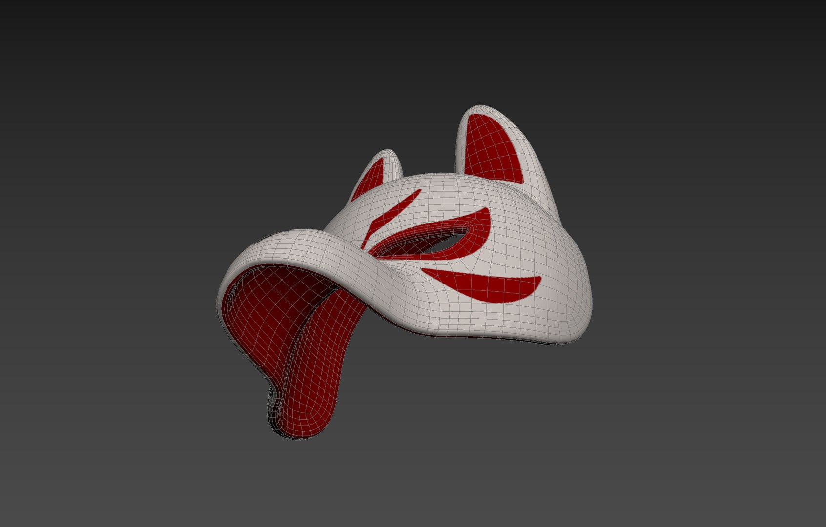 Fox Mask 3D - TurboSquid 1747881