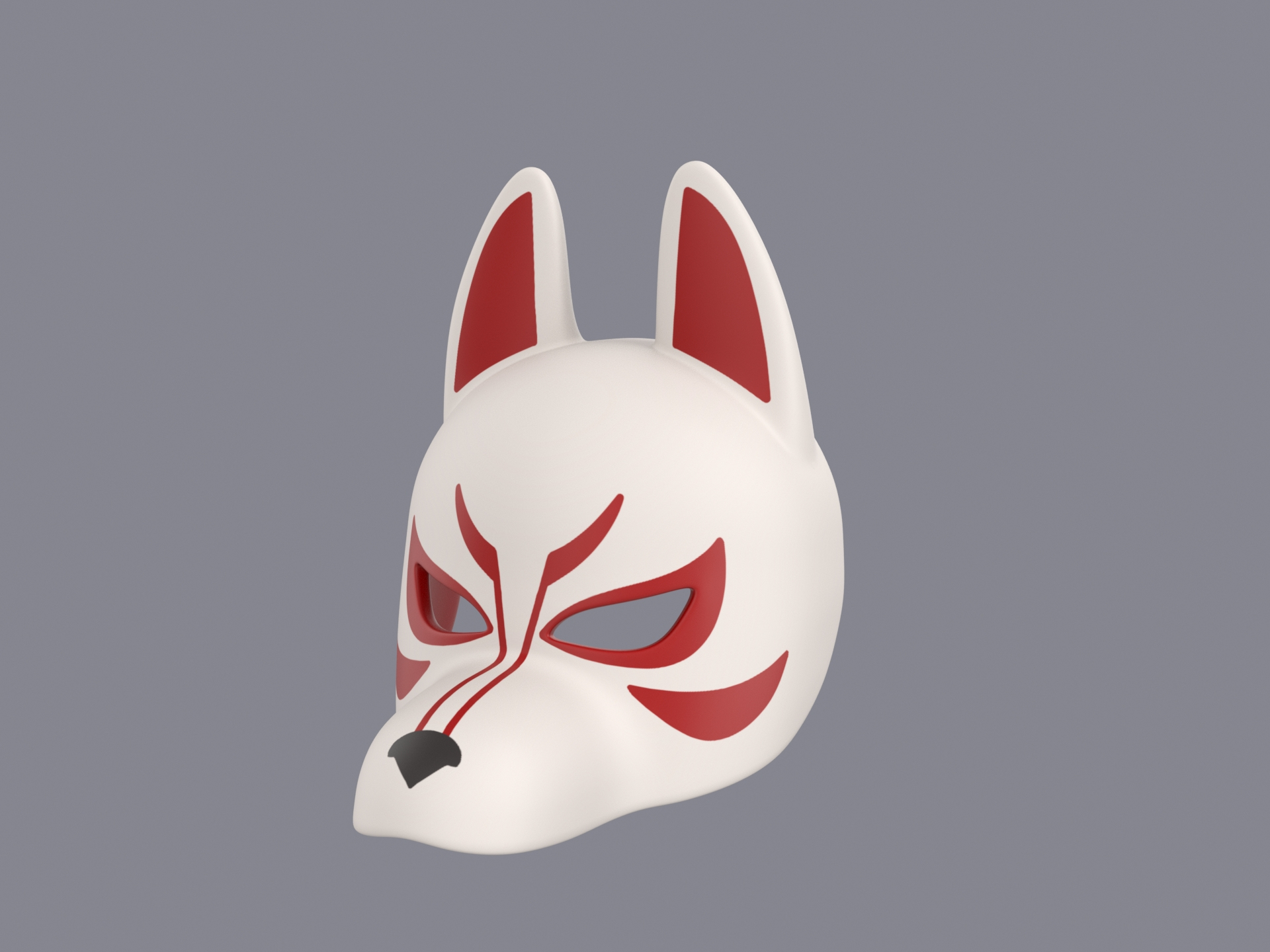Fox Mask 3D - TurboSquid 1747881