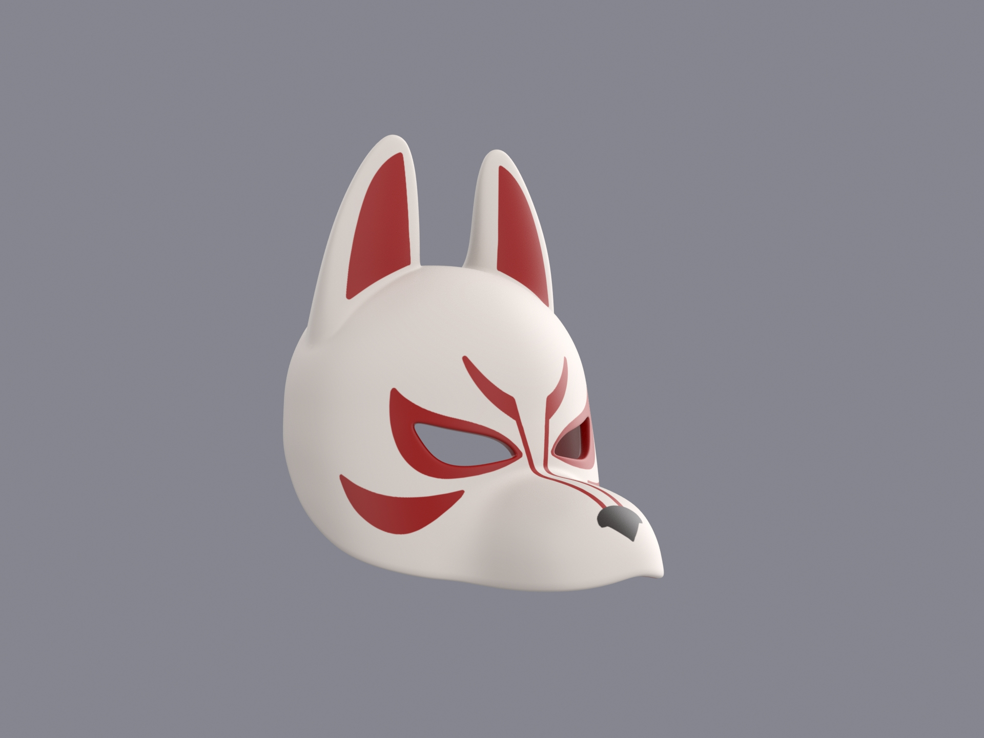 Fox Mask 3D - TurboSquid 1747881