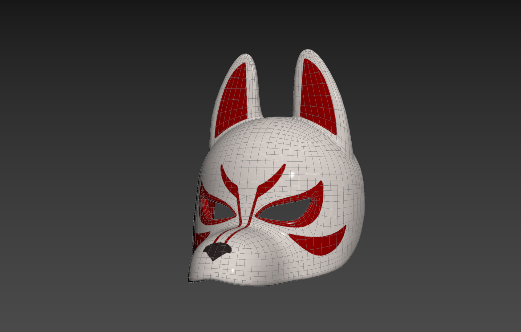 Fox Mask 3D - TurboSquid 1747881