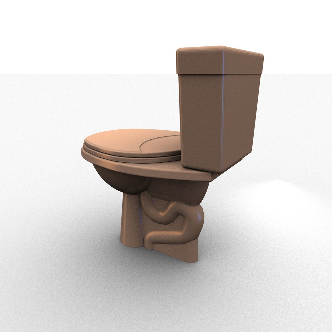 Toilet 3d Max