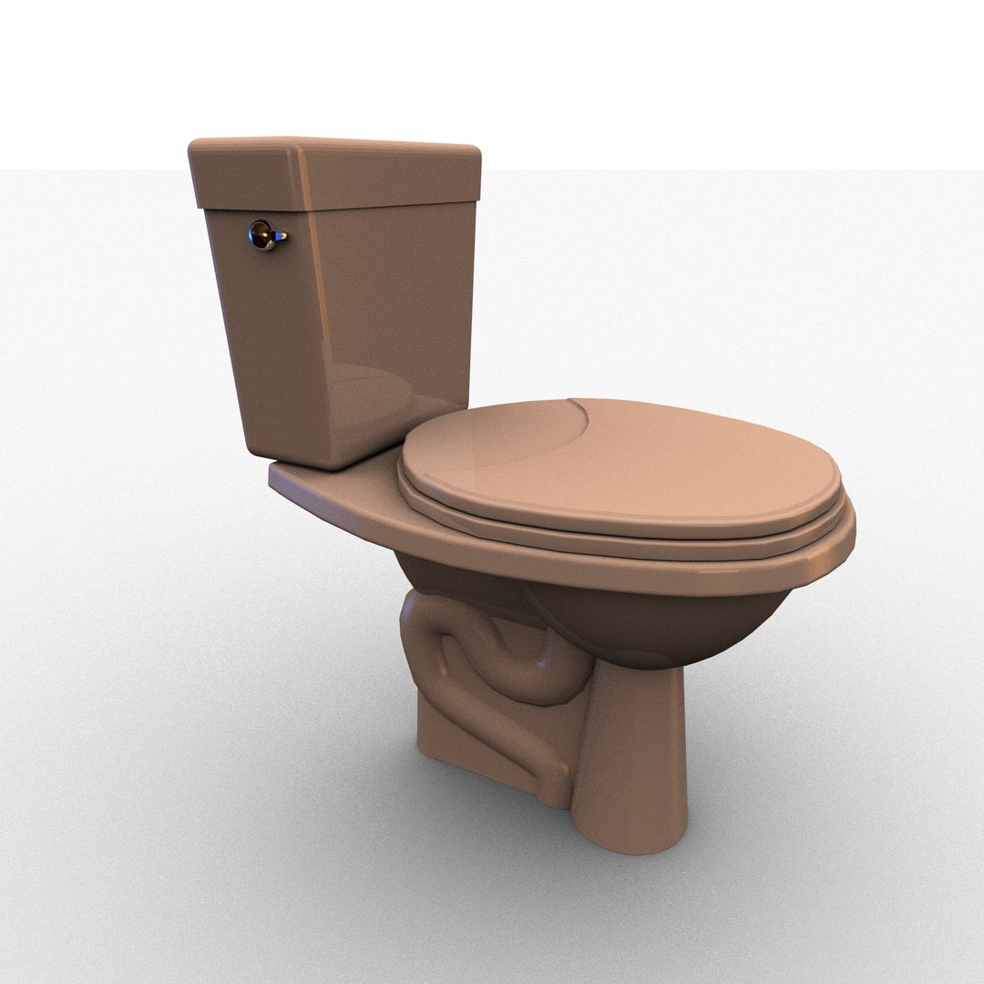 Toilet 3d Max