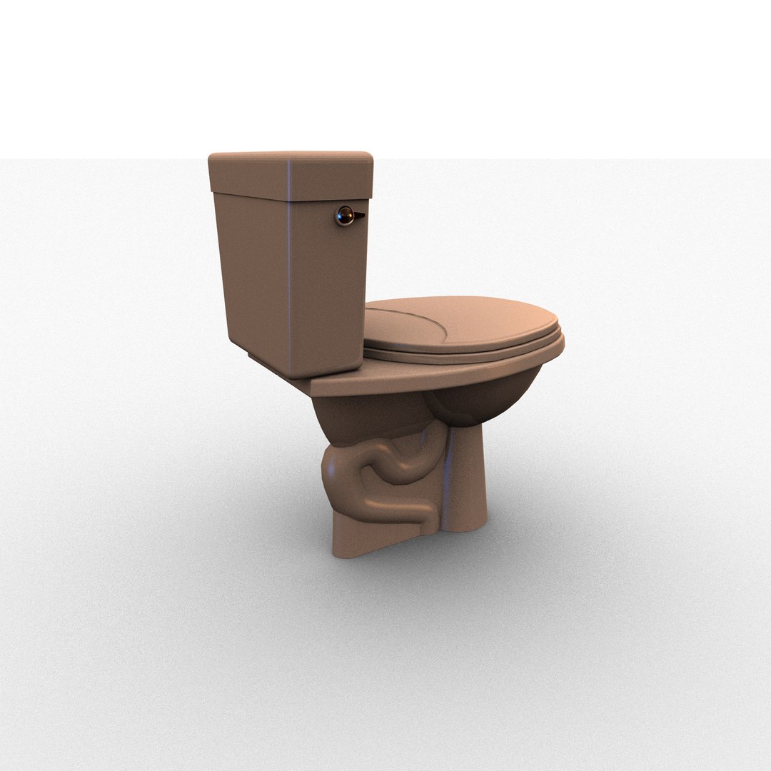 Toilet 3d Max