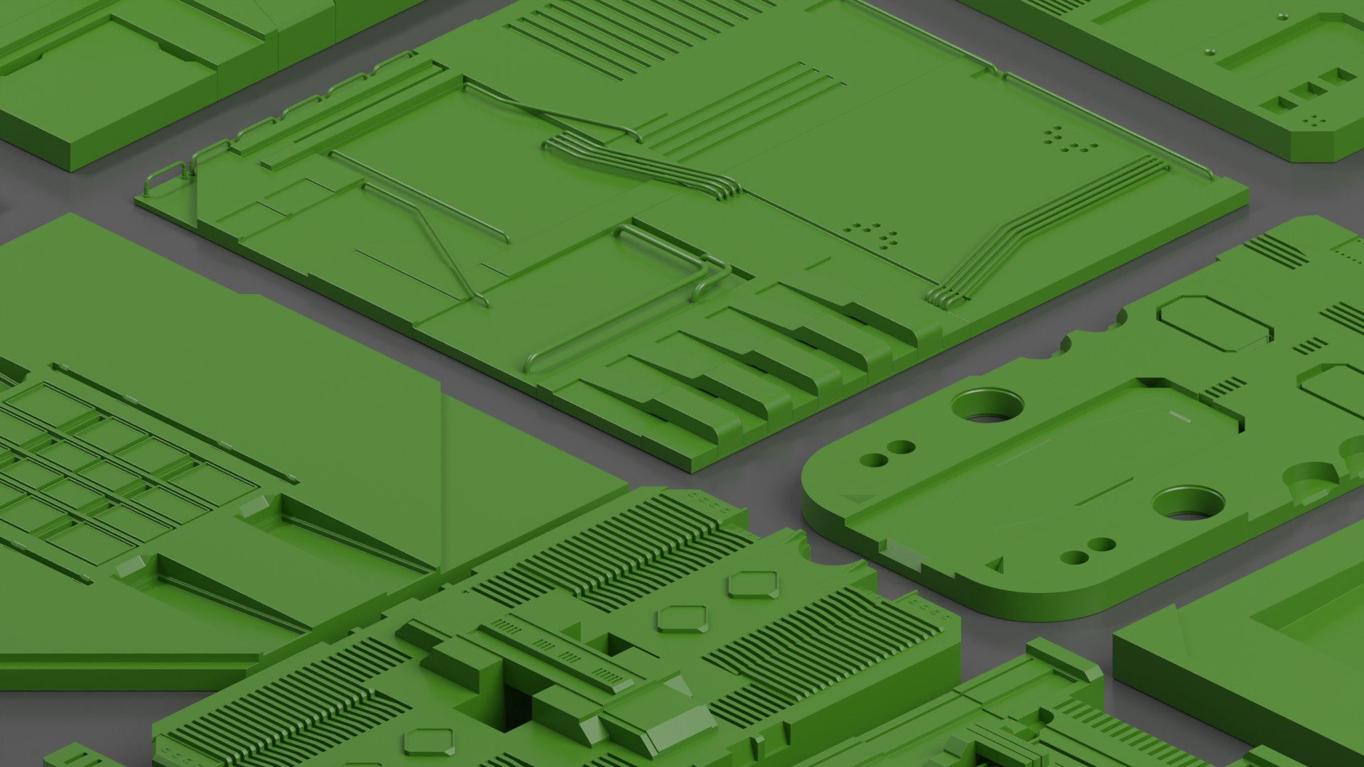 Hard Surface Panels Volume 1 3D Model - TurboSquid 1799695