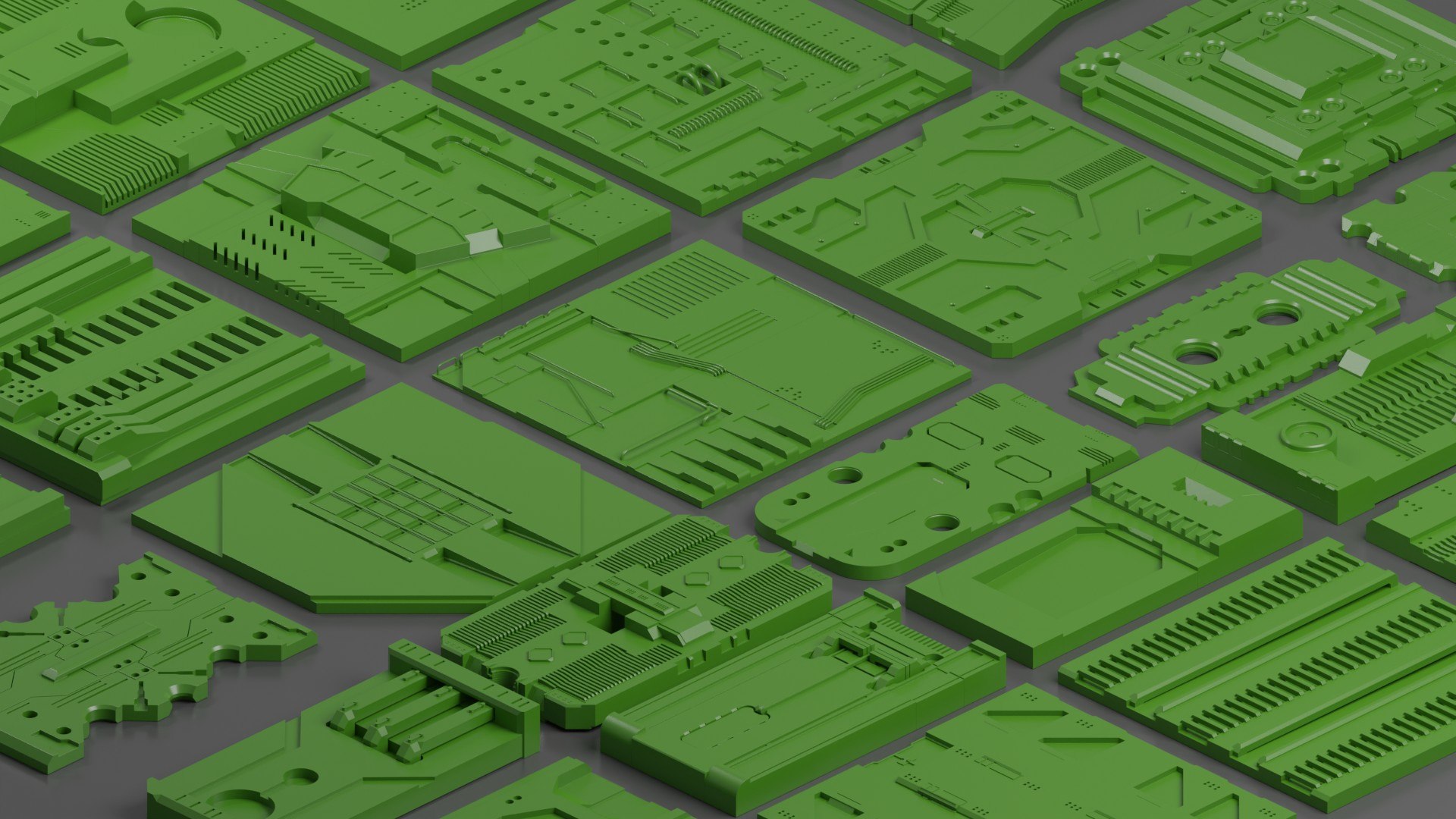 Hard Surface Panels Volume 1 3D Model - TurboSquid 1799695
