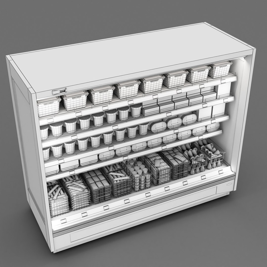 3D Ice Cream Display LB12 Model - TurboSquid 2039585