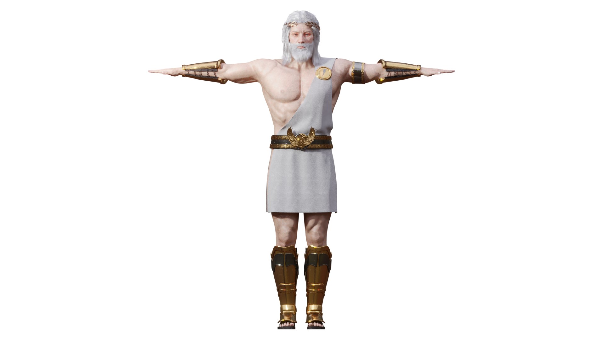 ZEUS Character Model 3D - TurboSquid 1737272