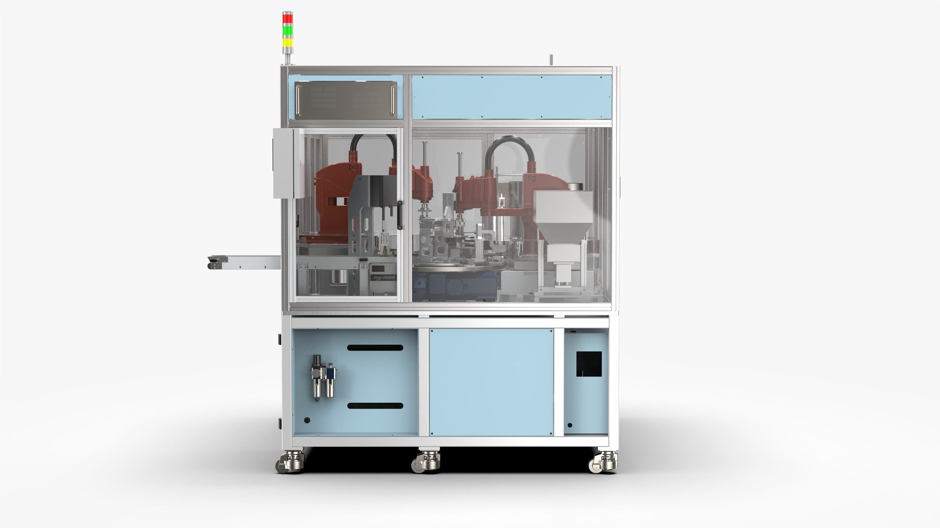 Automatic Lipstick Spring Cap Assembly Machine Model - TurboSquid 2462681