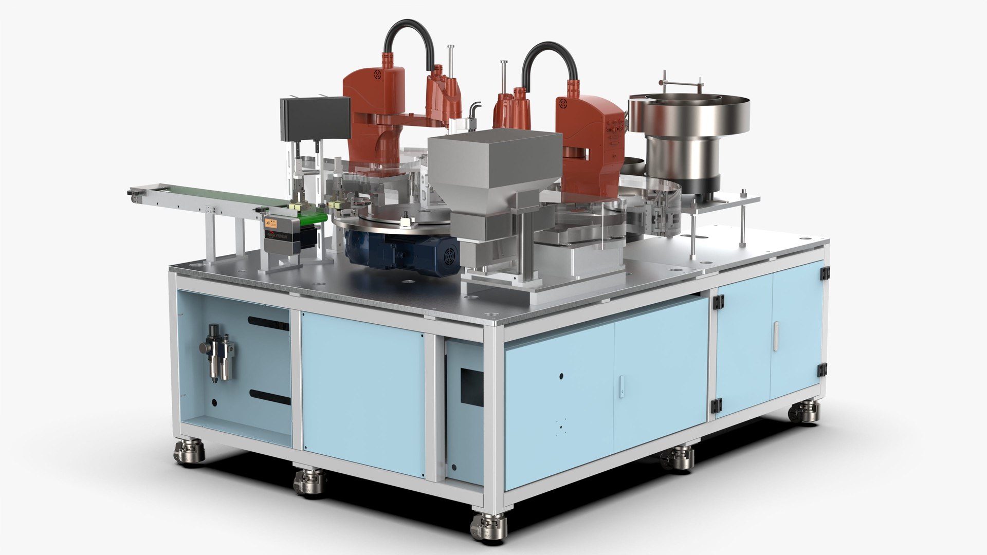 Automatic Lipstick Spring Cap Assembly Machine Model - TurboSquid 2462681